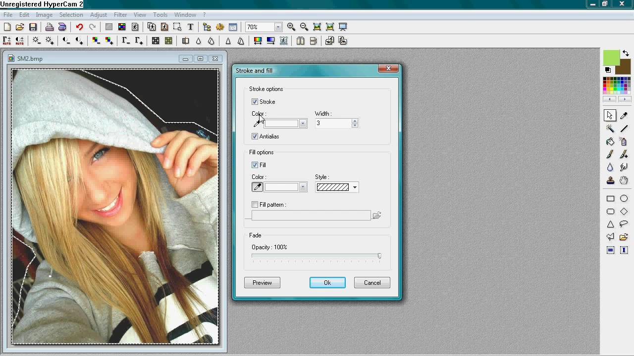 How to use brushes on PHOTOFILTRE - YouTube
