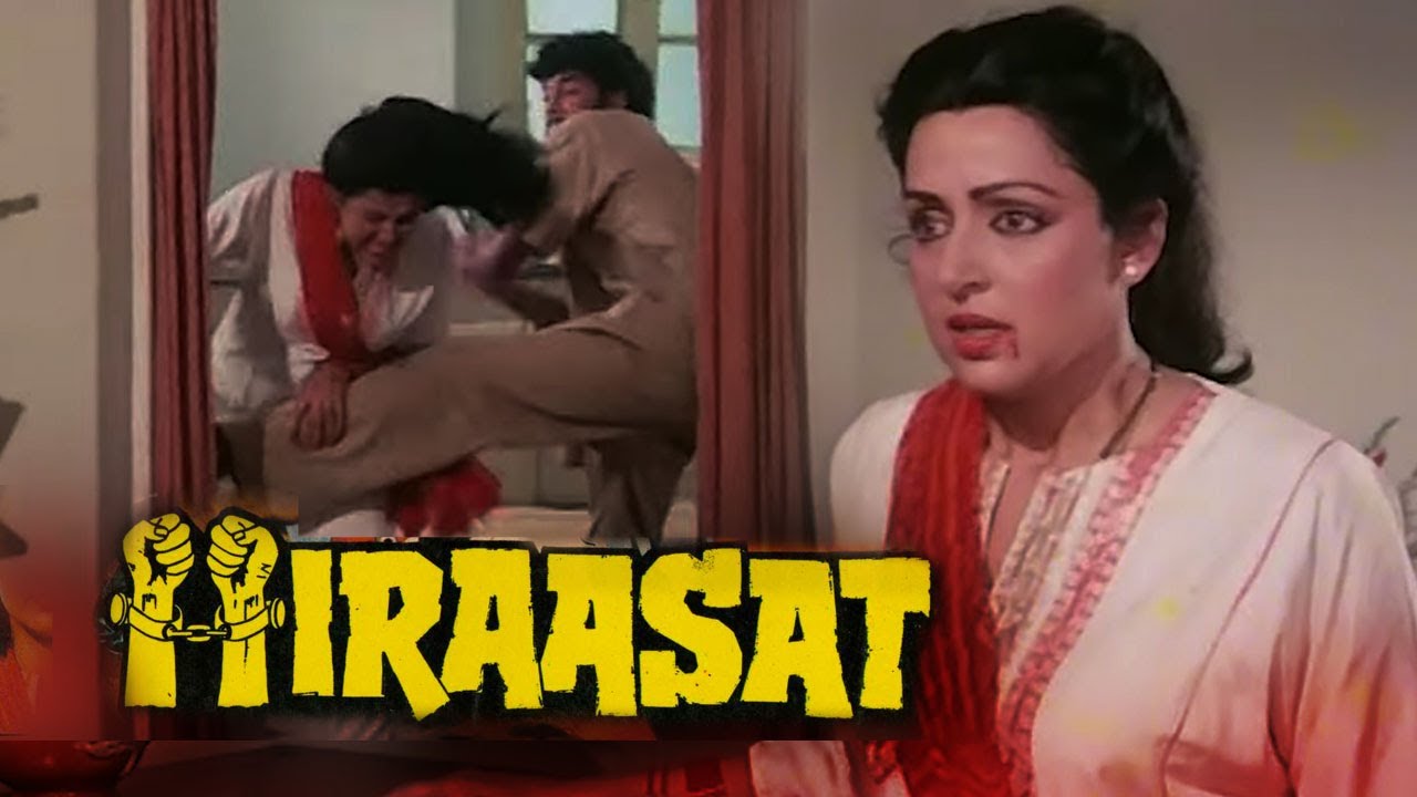 Hema Malini Fighting Scene | Hiraasat | Mithun Chakraborty, Shakti ...