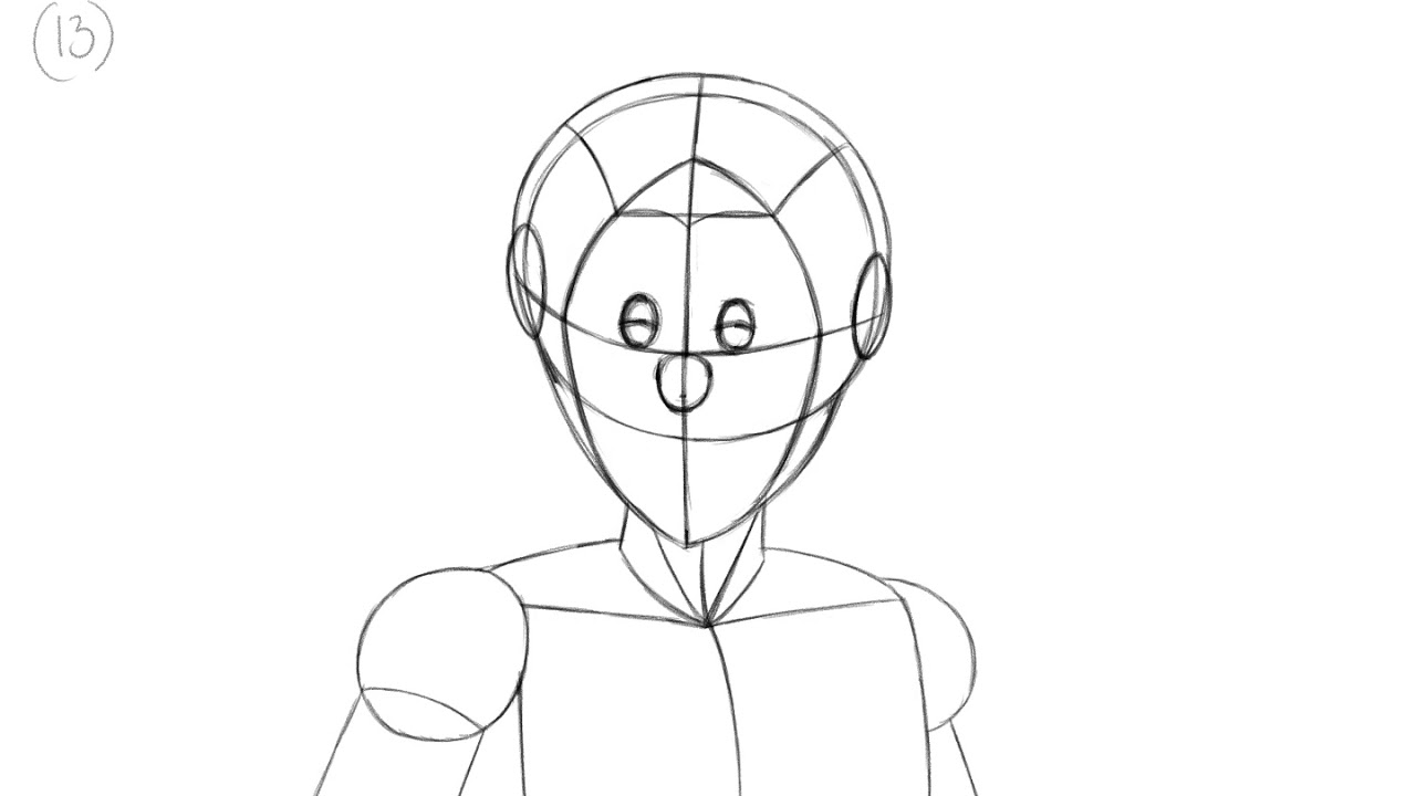 head turn animation shoulder fix - YouTube