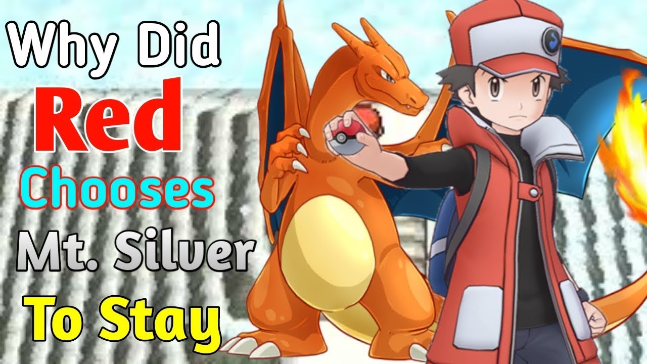 Why Did Red Choose Mt. Silver to Stay || Hindi|| - YouTube
