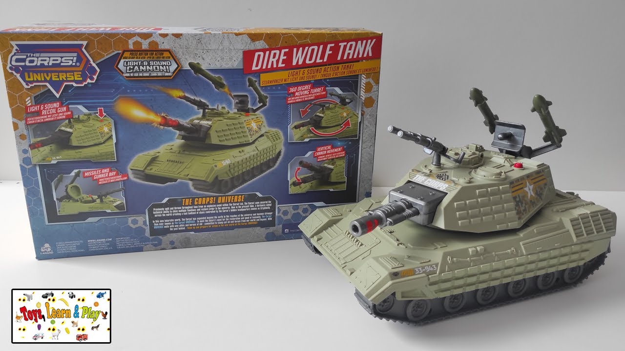 The Corps! Universe Dire Wolf Tank Unboxing - YouTube