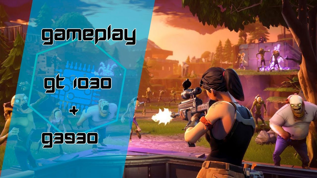 GT 1030 + G3930 - Fortnite Battle Royale em 768p vsync 60fps ‹ GamerPC ...