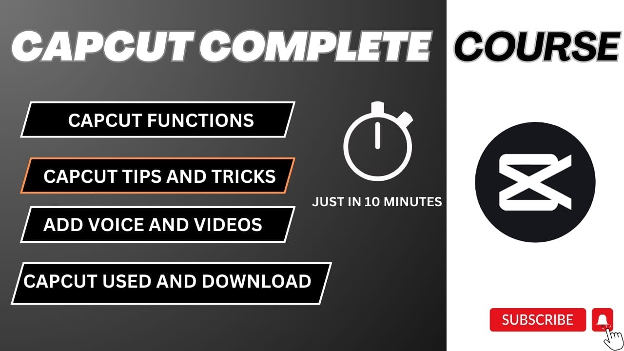 How to get the most out of our CAPCUT complete course - YouTube