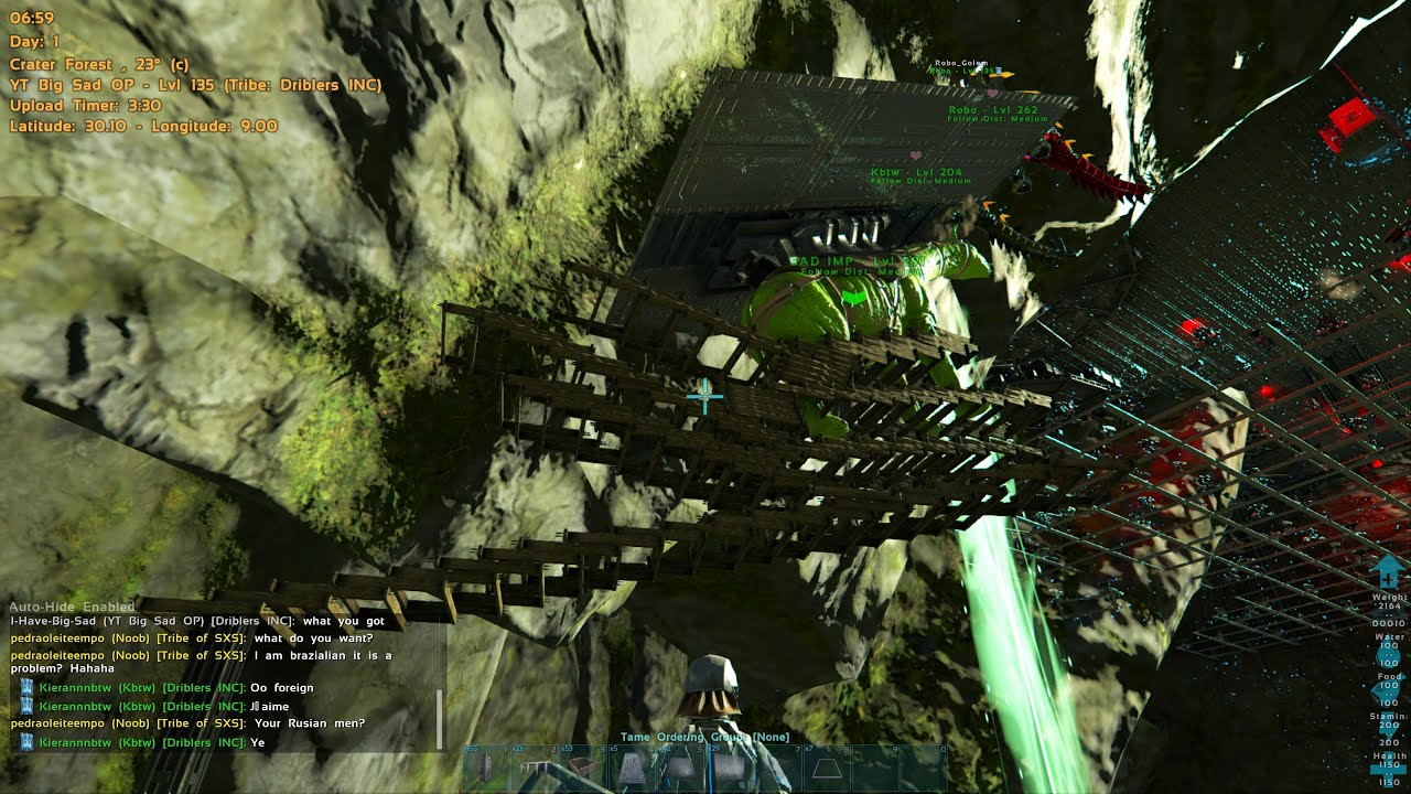 Crop Plot Raiding Ext Skylight - Ark VIVA OP #RUIN #KINGS #LORDS #DOOM ...