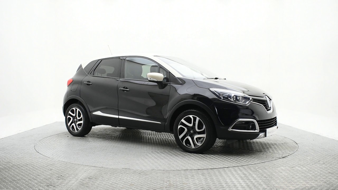 Renault Captur Signature Pearl Black & Ivory Roof - YouTube