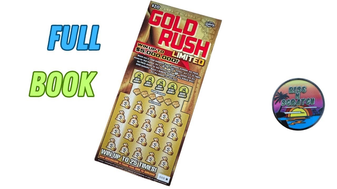 Gold Rush Limited FULL BOOK $600 Gamble! Giveaways and Fun! Florida ...