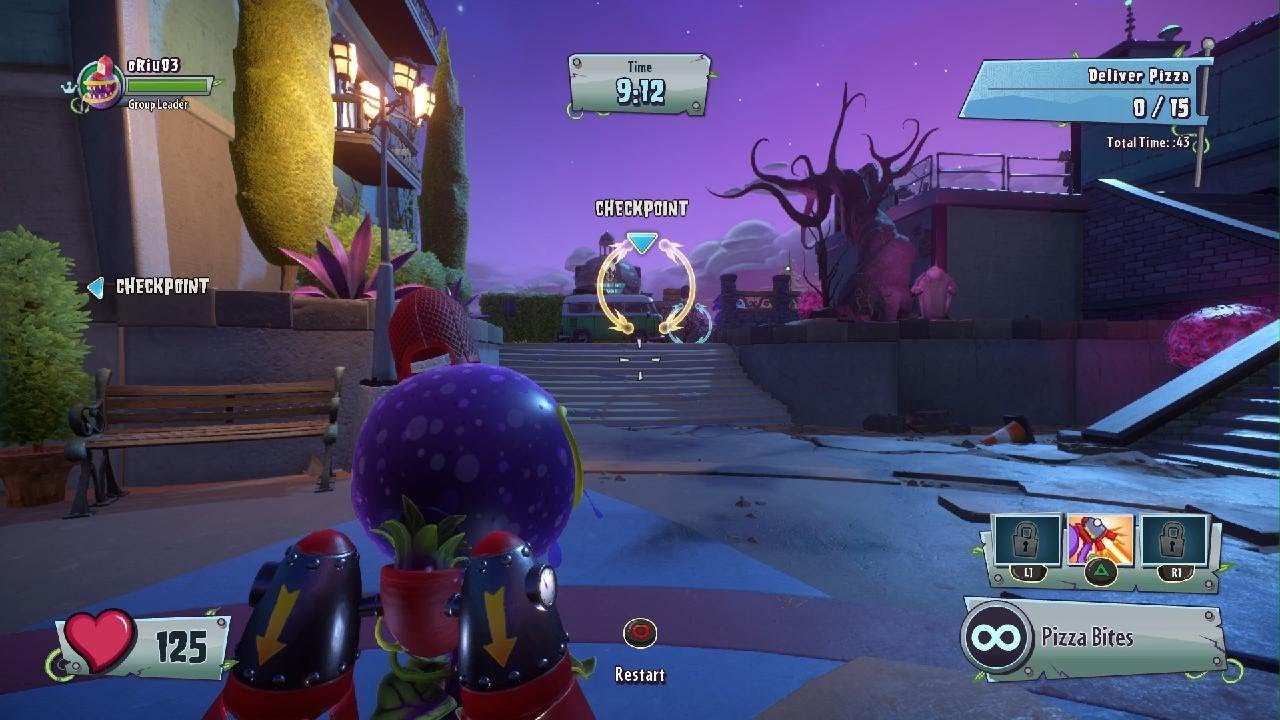 Plants vs Zombies GW2 | Chomper pizza glitch - YouTube