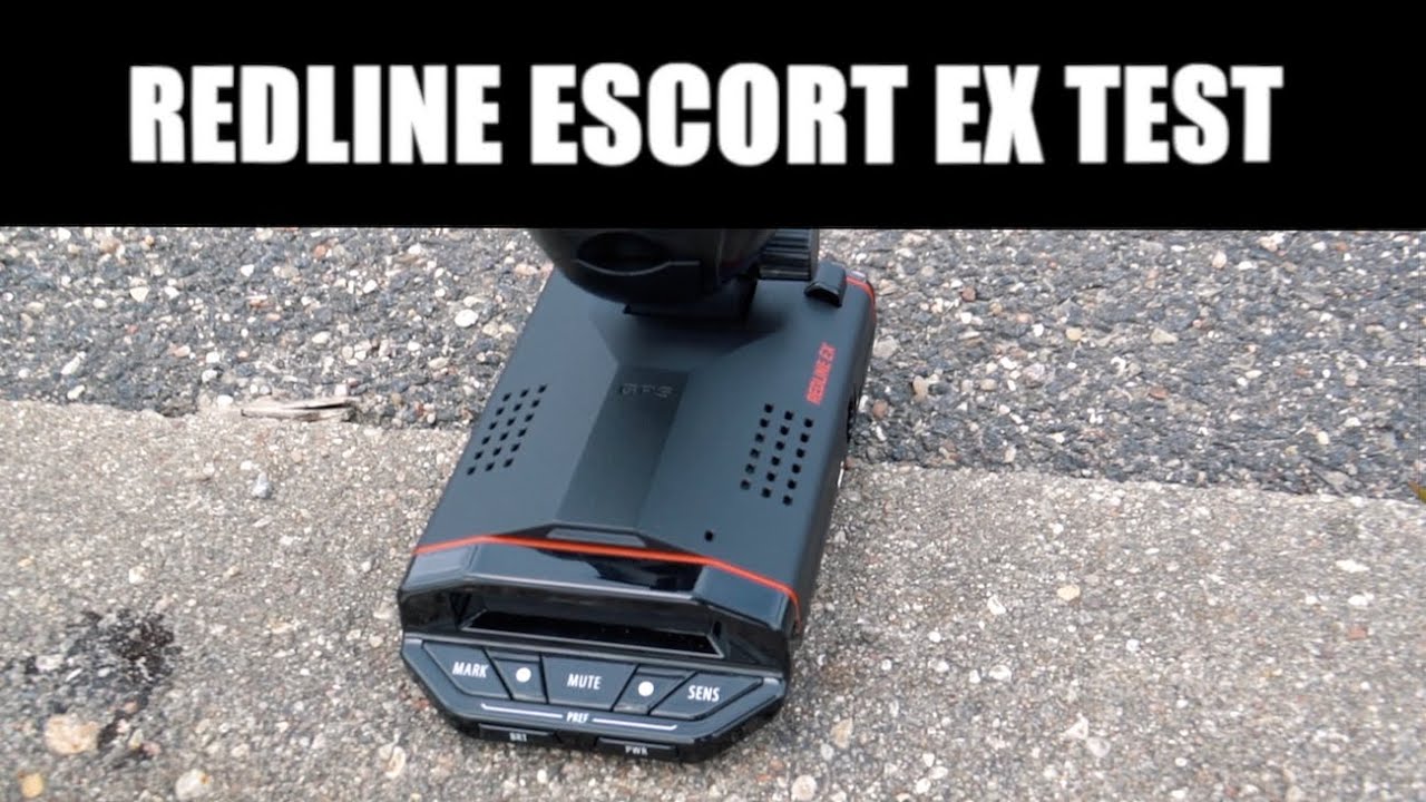REDLINE ESCORT EX RADAR DETECTOR TEST - YouTube