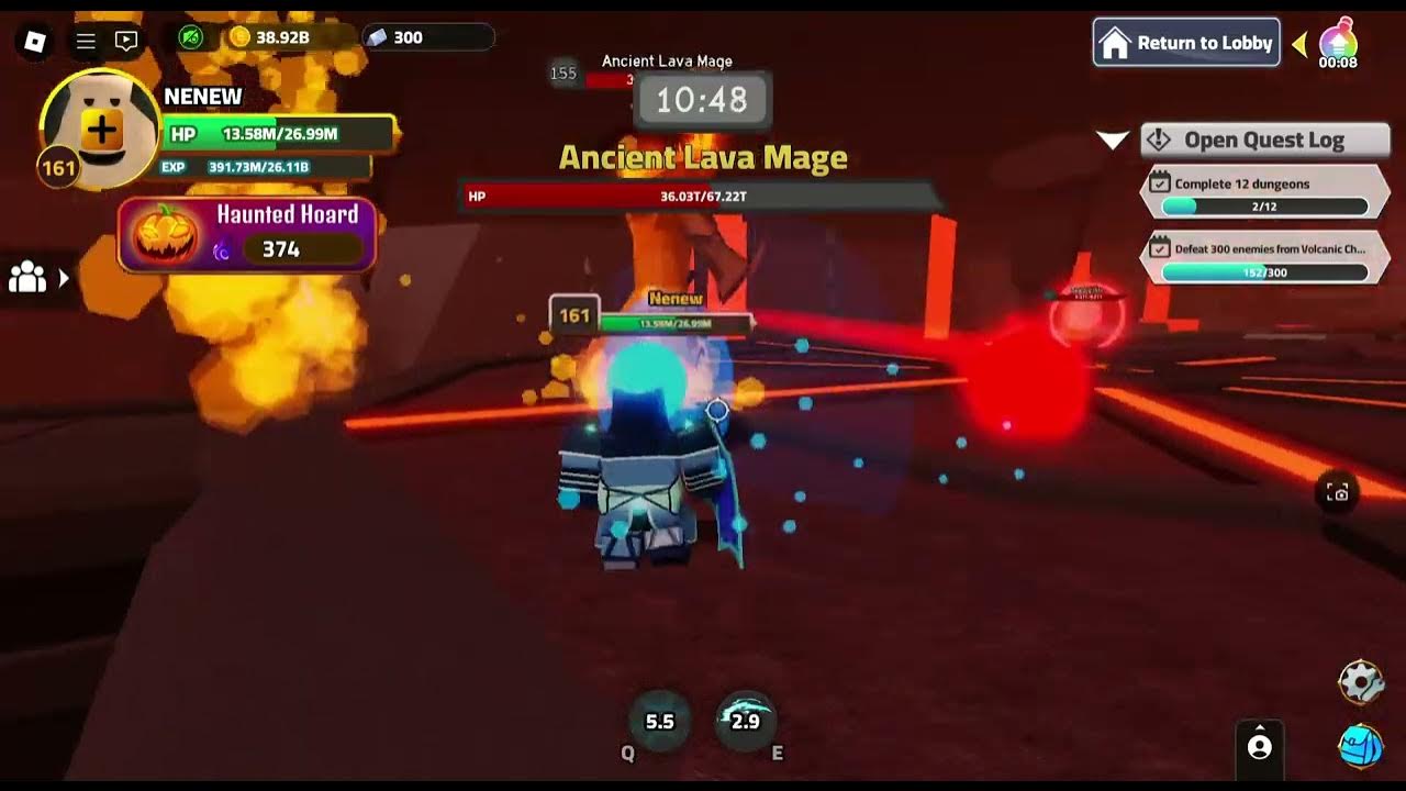ARC WAVE ABILITY||Dungeon Quest ROBLOX - YouTube