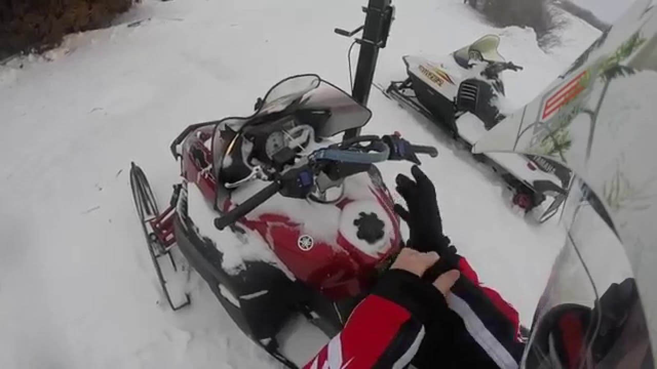 Snowmobile Drift Riding - YouTube