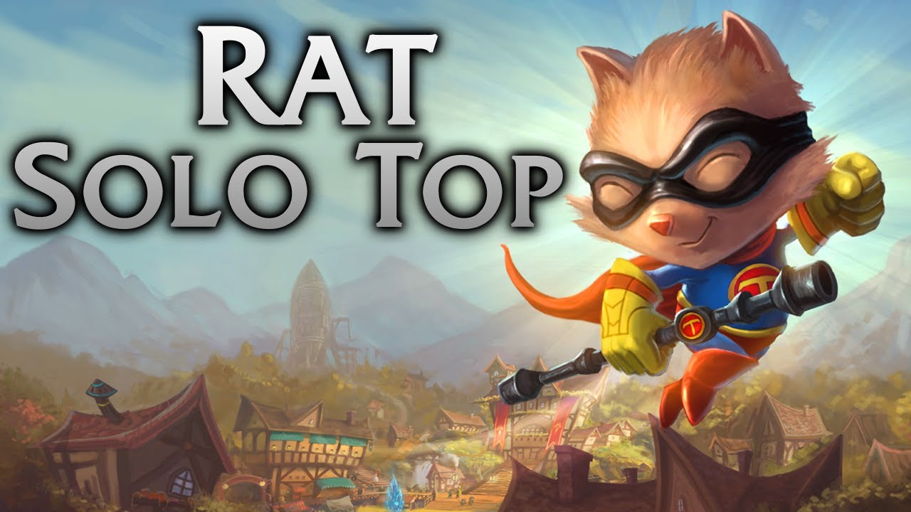League of Legends | Super Rat Solo Top - Full Game Commentary - YouTube