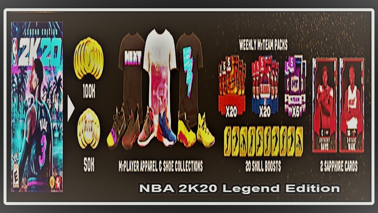 NBA 2K20 - Legend Edition - YouTube