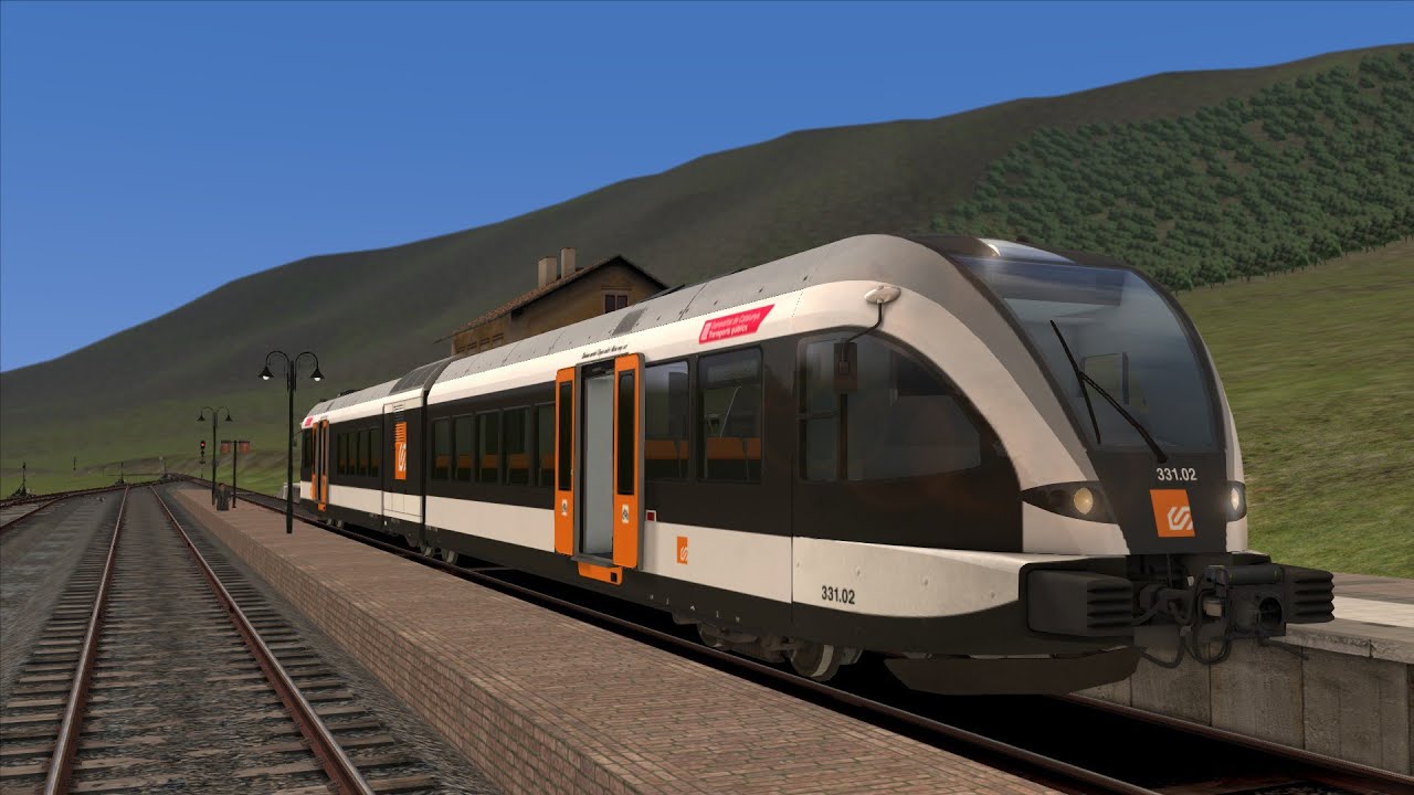 FGC 331 tramo Balaguer - Sant Llorenç || Train Simulator Classic - YouTube