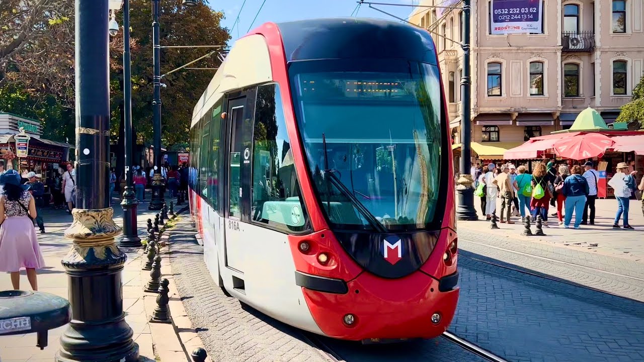 Sound of Istanbul T1 tram / Alstom Citadis 304 - YouTube