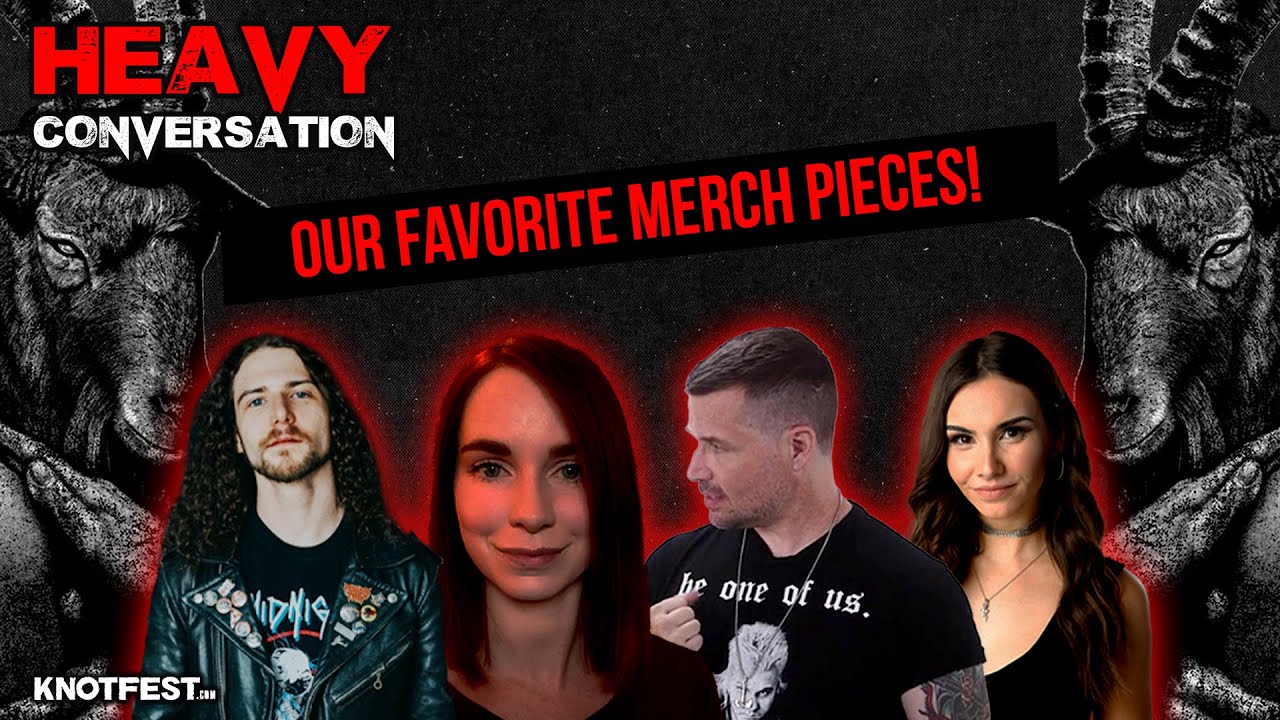 Heavy Conversation: This Month's Best New Band Merch - YouTube