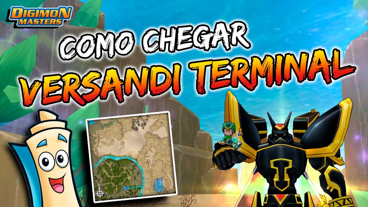 Como chegar em VERSANDI TERMINAL DMO l Digimon Masters Online - YouTube
