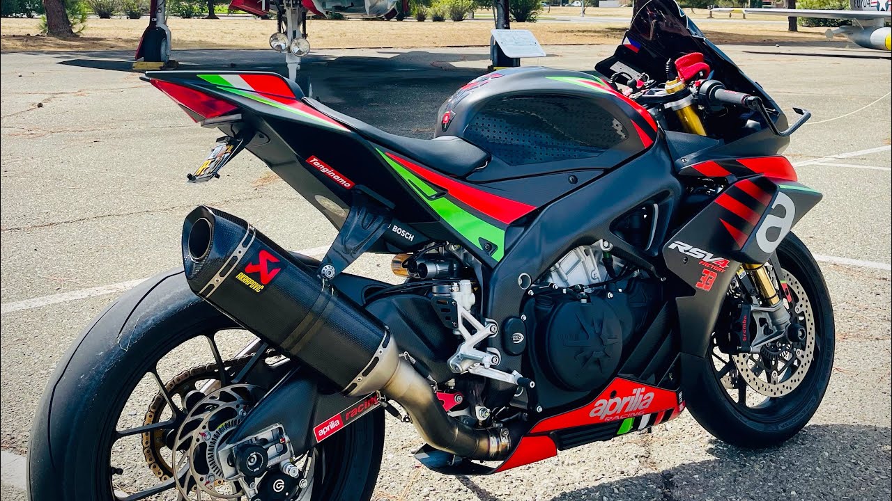 2020 Aprilia RSV4 1100 Factory w/new upgrades!!! - YouTube