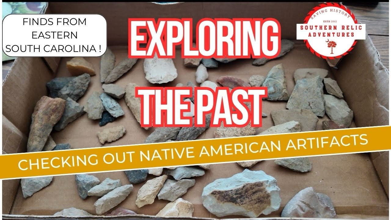 Exploring The Past ! Checking out Native American Artifacts ! - YouTube