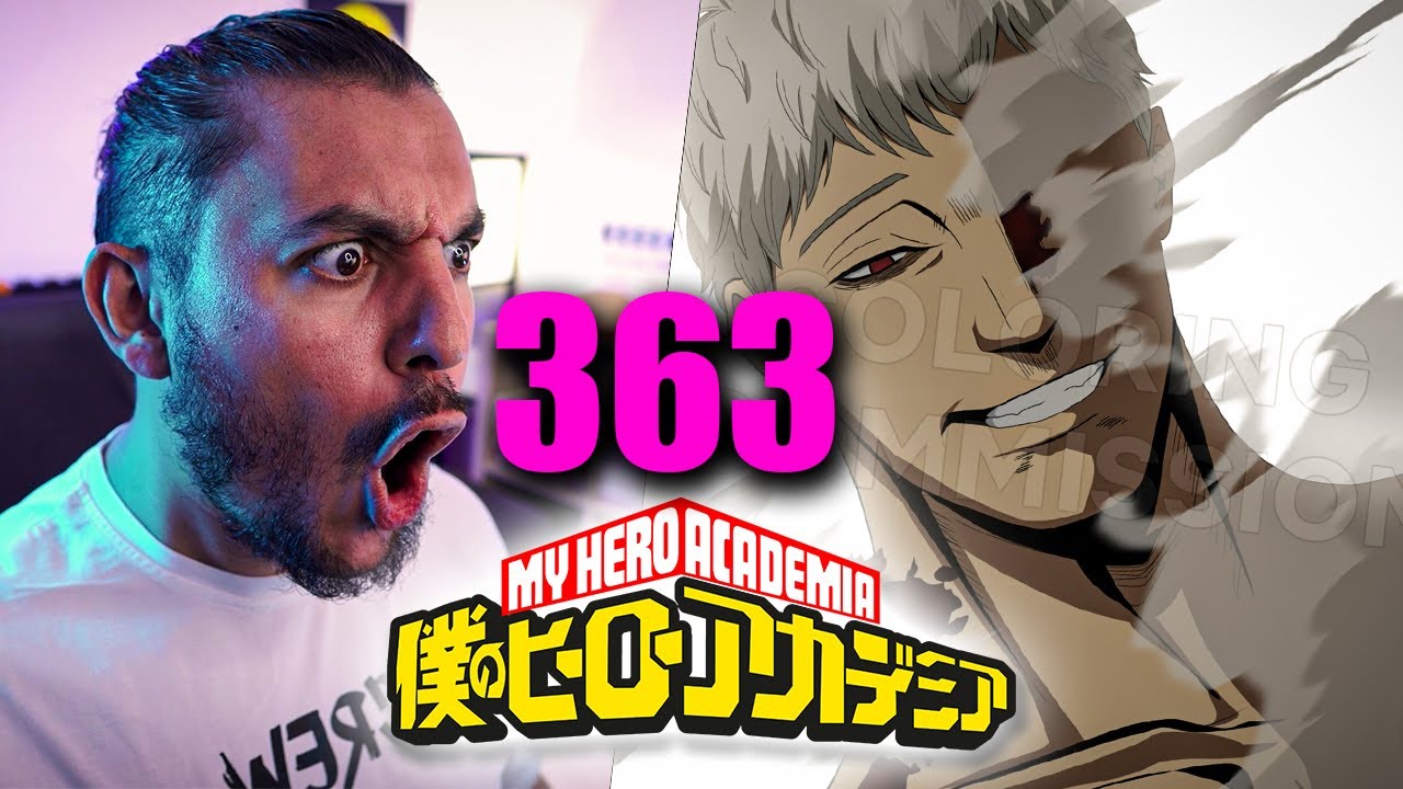 MY HERO ACADEMIA 363 REACTION FR! ALL FOR ONE/TOYA/SHIGARAKI!!!! MHA ...