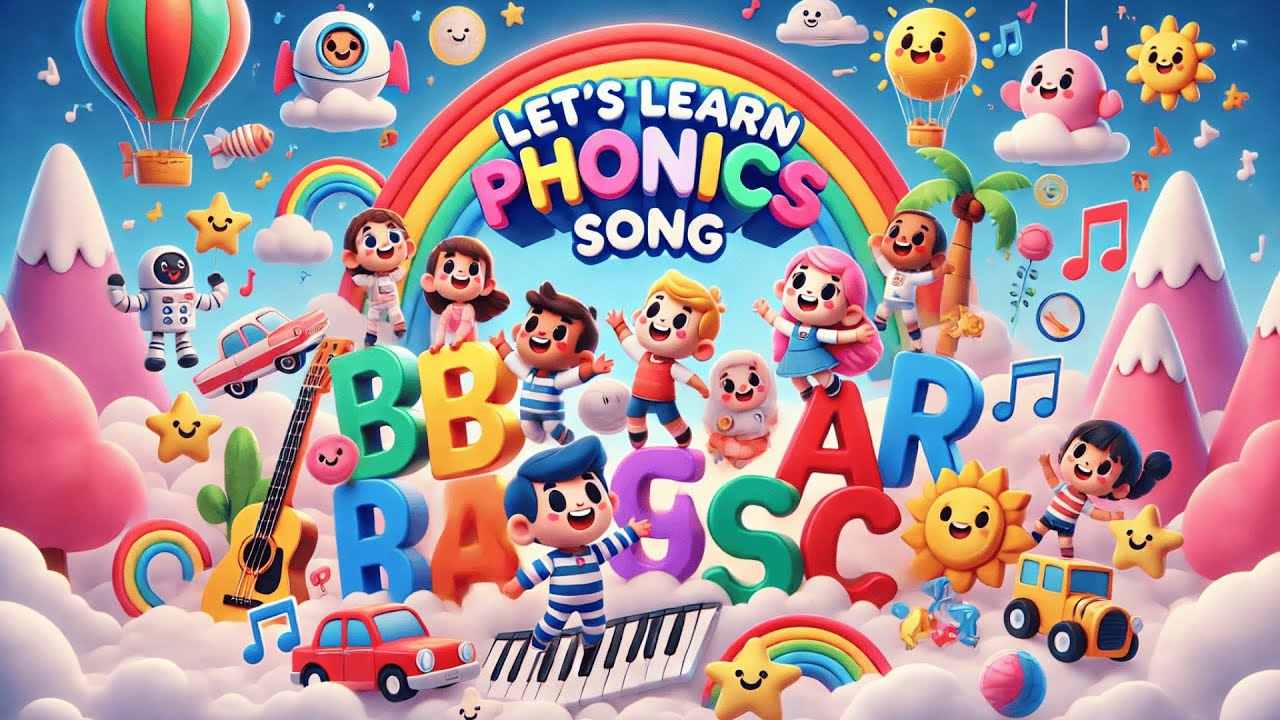 Let's Learn Phonics Song | ABC Alphabet Song | Educational Songs 📚 ...