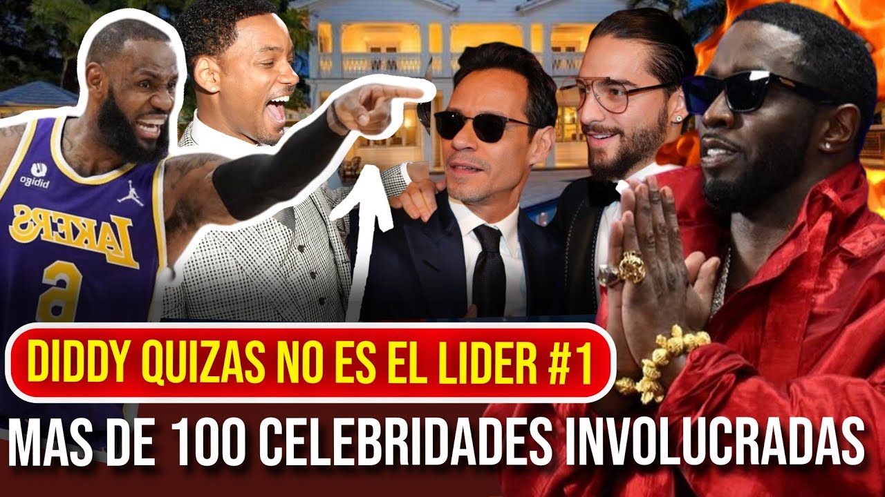 LISTA DE COMPLICES DE DIDDY 😱 - YouTube