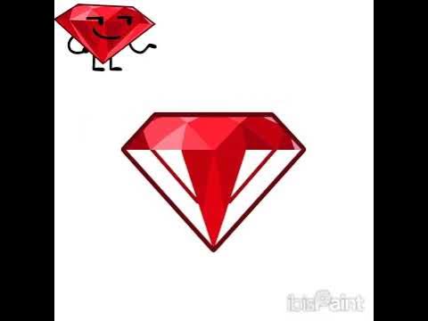 Drawing Ruby from BFDI! Recommended by: @_guten_tag_polen #bfdi #bfdia ...