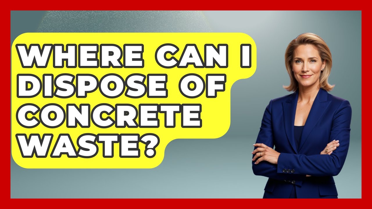 Where Can I Dispose Of Concrete Waste? - Civil Engineering Explained ...