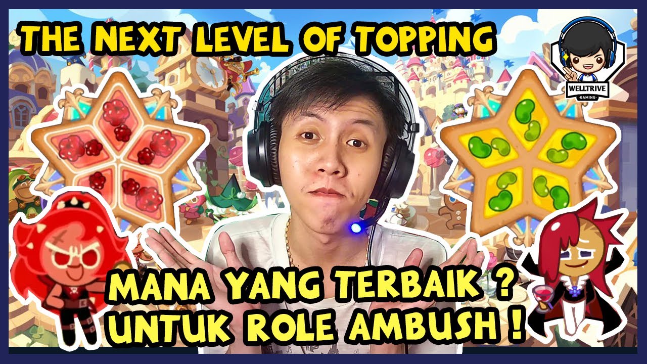 TIPS & GUIDE Topping (Ambush Cookie) - Cookie Run Kingdom Indonesia ...