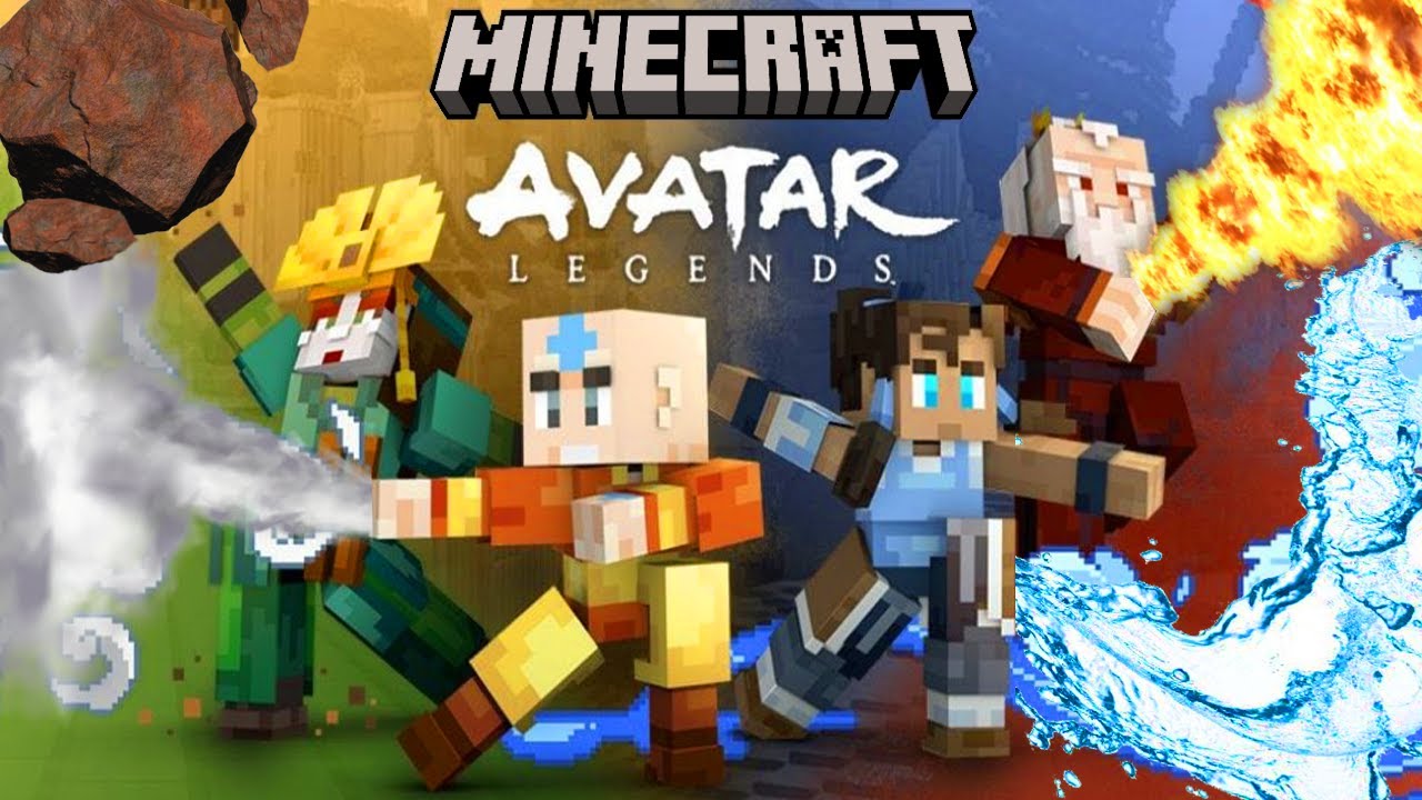 AVATAR LEGENDS IN MINECRAFT!!! | Minecraft Official Mod ...
