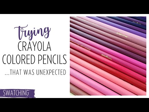 Тестируем 100 цветных карандашей Crayola — совсем не то, что я ожидала!