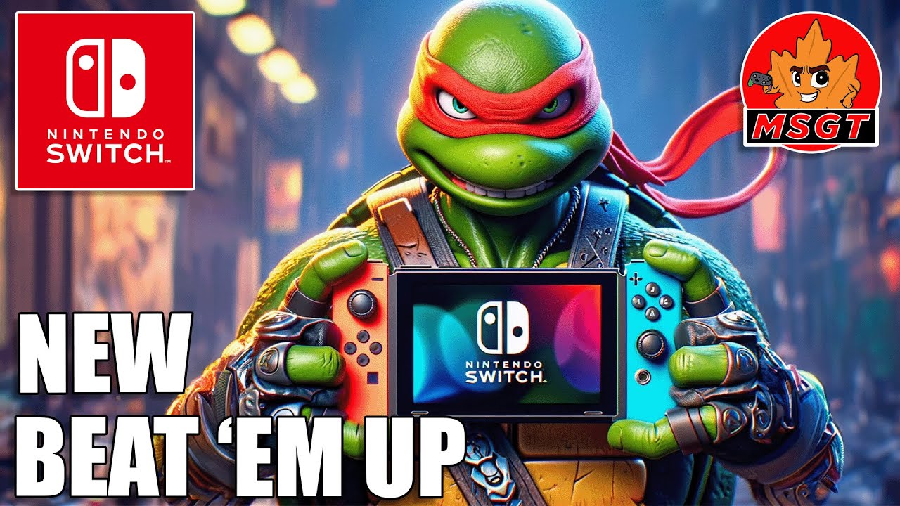 A New TMNT Arcade Beat 'Em Up is Coming to Nintendo Switch | TMNT Wrath ...