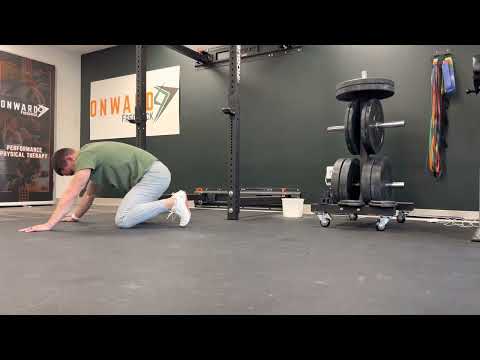 Hip Lateral Distraction Mobilization w/Hip Flexion - YouTube