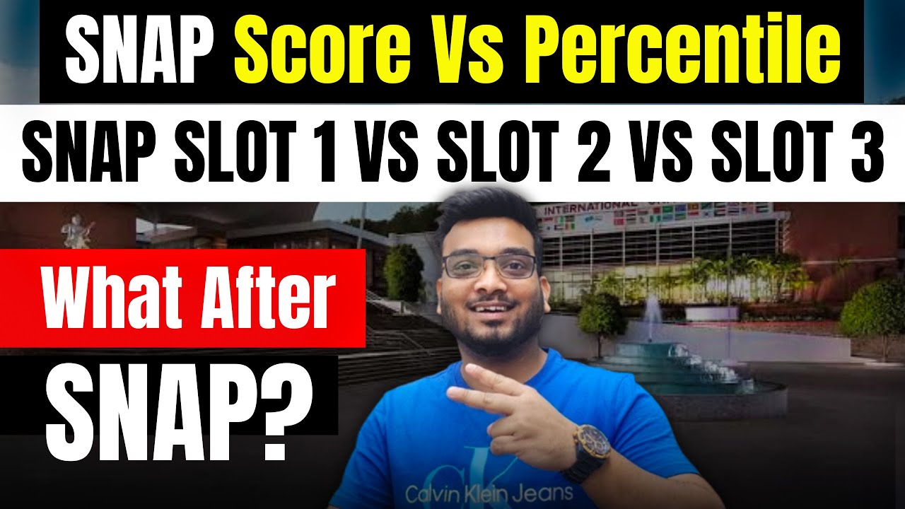 SNAP Score vs Percentile | SNAP Slot 1 vs SNAP Slot 2 vs SLOT 3 | What ...