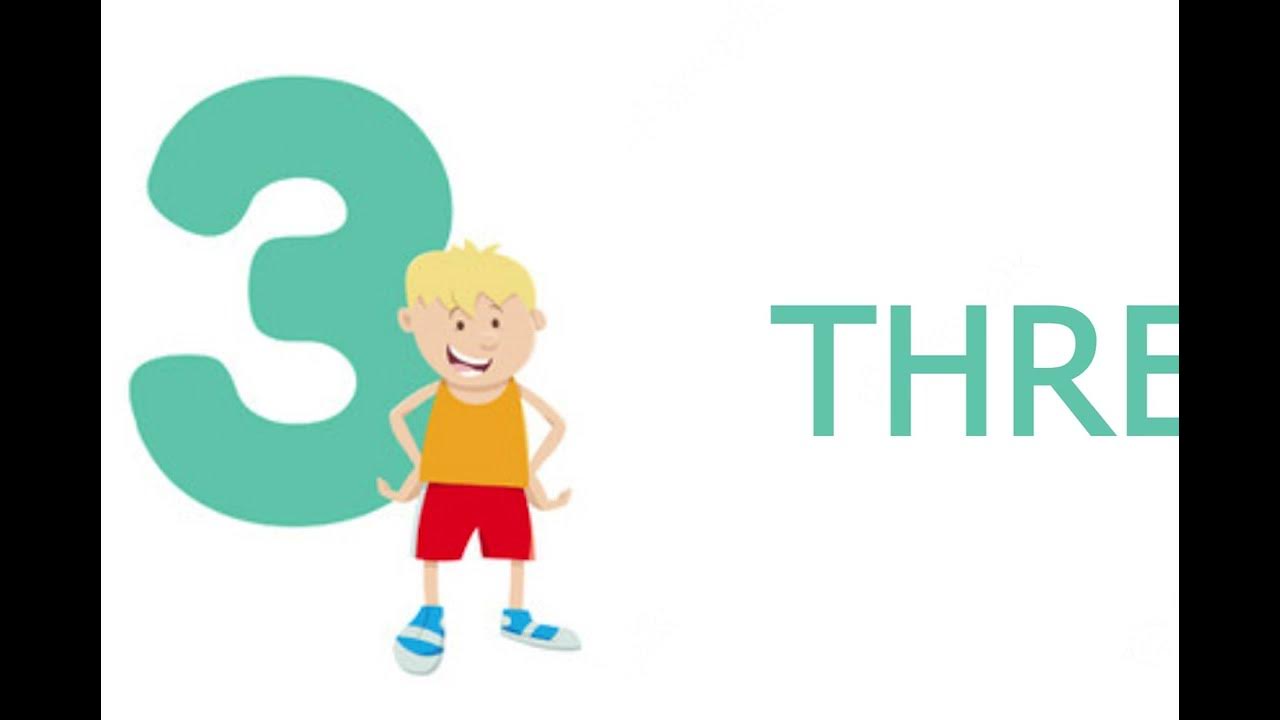 123 | 1234 | ginti | counting numbers | ek do tin char | 123 animation video - YouTube