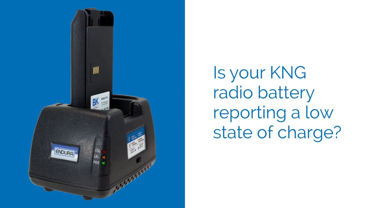 Calibrating Charger for BK KNG Radios - YouTube