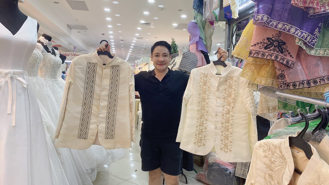 Filipiniana at Traditional and Modern Barong sa Divisoria - YouTube