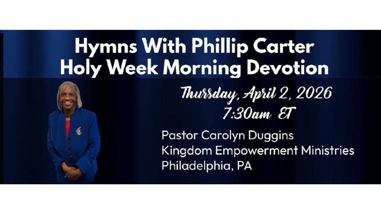 HWPC Holy Week Thursday Morning Devotion - YouTube