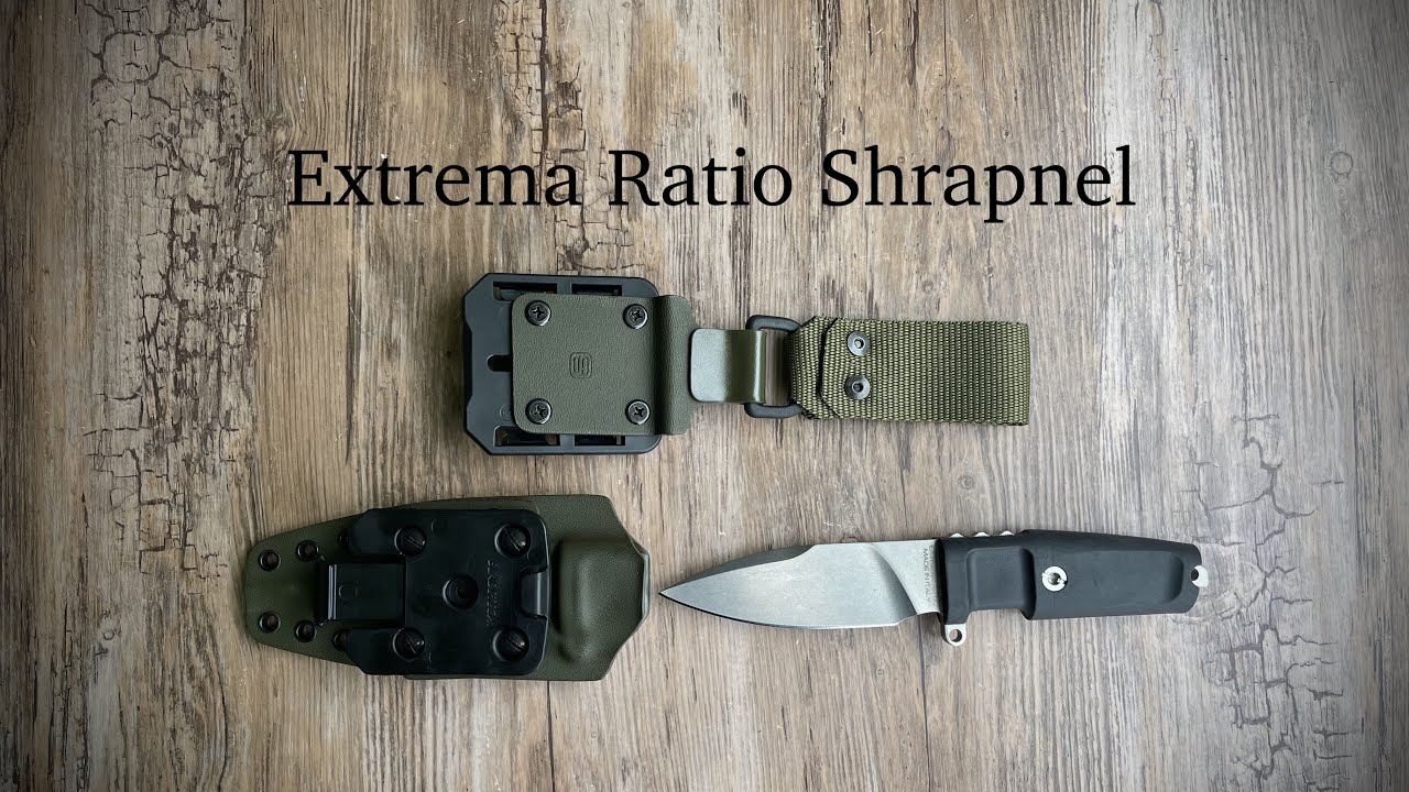 Extrema Ratio Shrapnel Kydex Sheath with Blade Tech Tactical Modular ...
