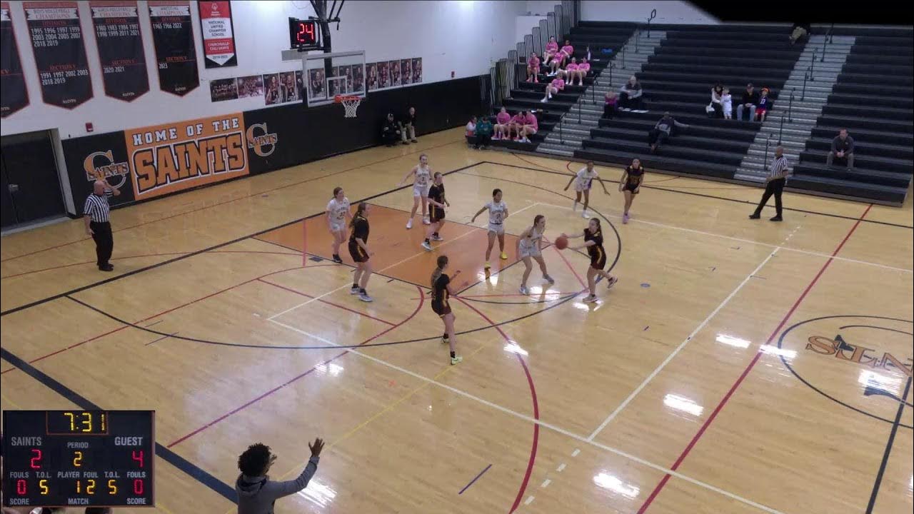 Churchville-Chili High School vs Webster-Thomas High School Womens Varsity Basketball - YouTube