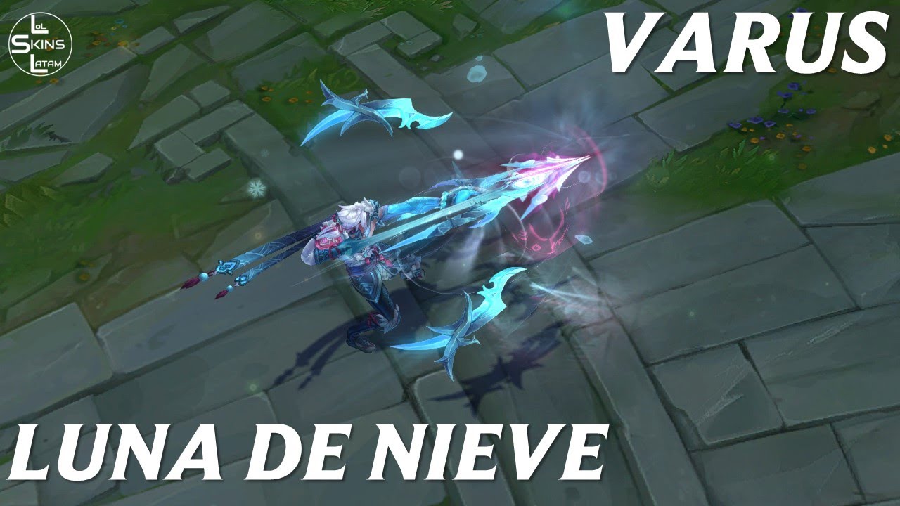Varus Luna de Nieve - Previsualización | League of Legends - YouTube