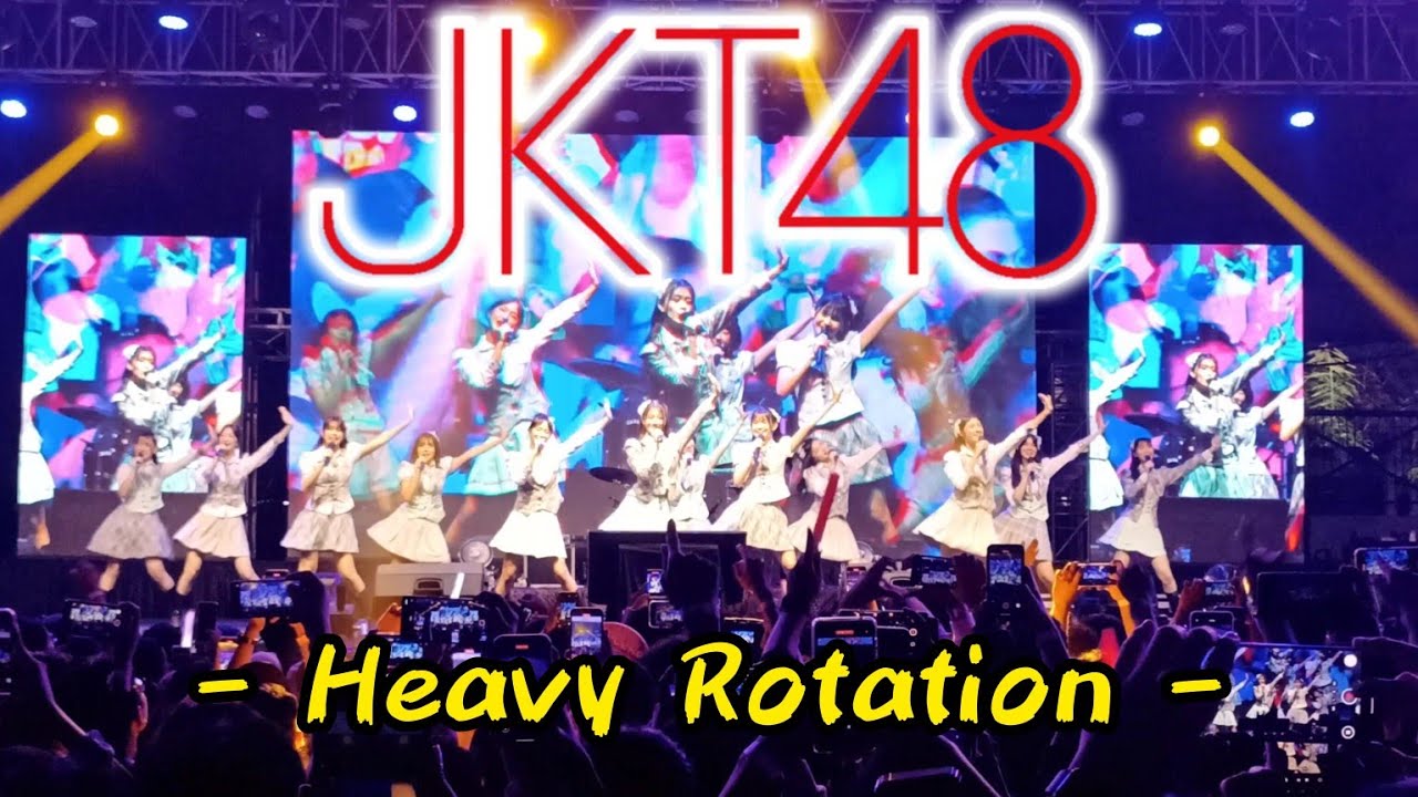 JKT48 – Heavy Rotation | FANCAM at Dempo Fair XLVI 2024 - YouTube