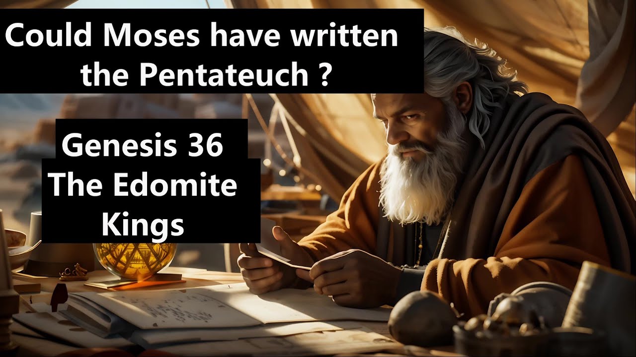 The Edomite Kings. Did Moses write the Pentateuch ? When did King Hadar ...