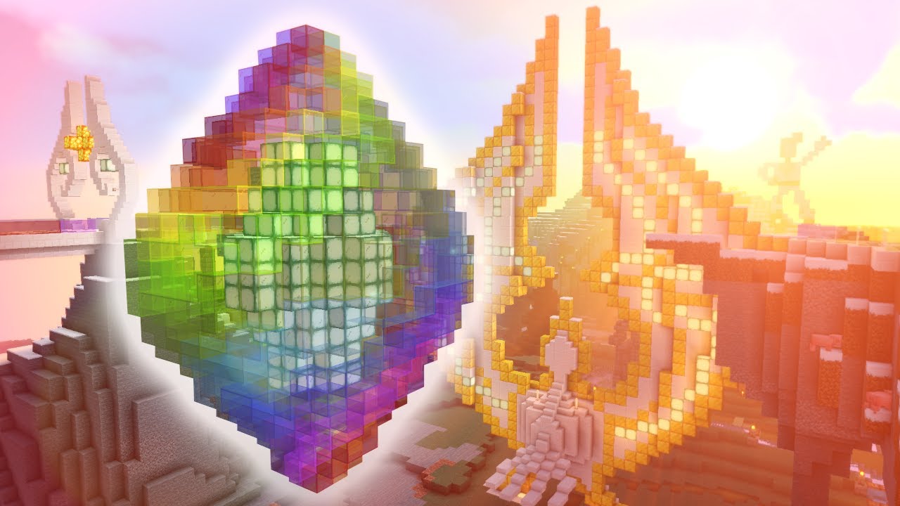 Fully automated villager breeder + RGB Rainbow Prism Chrystal in ...