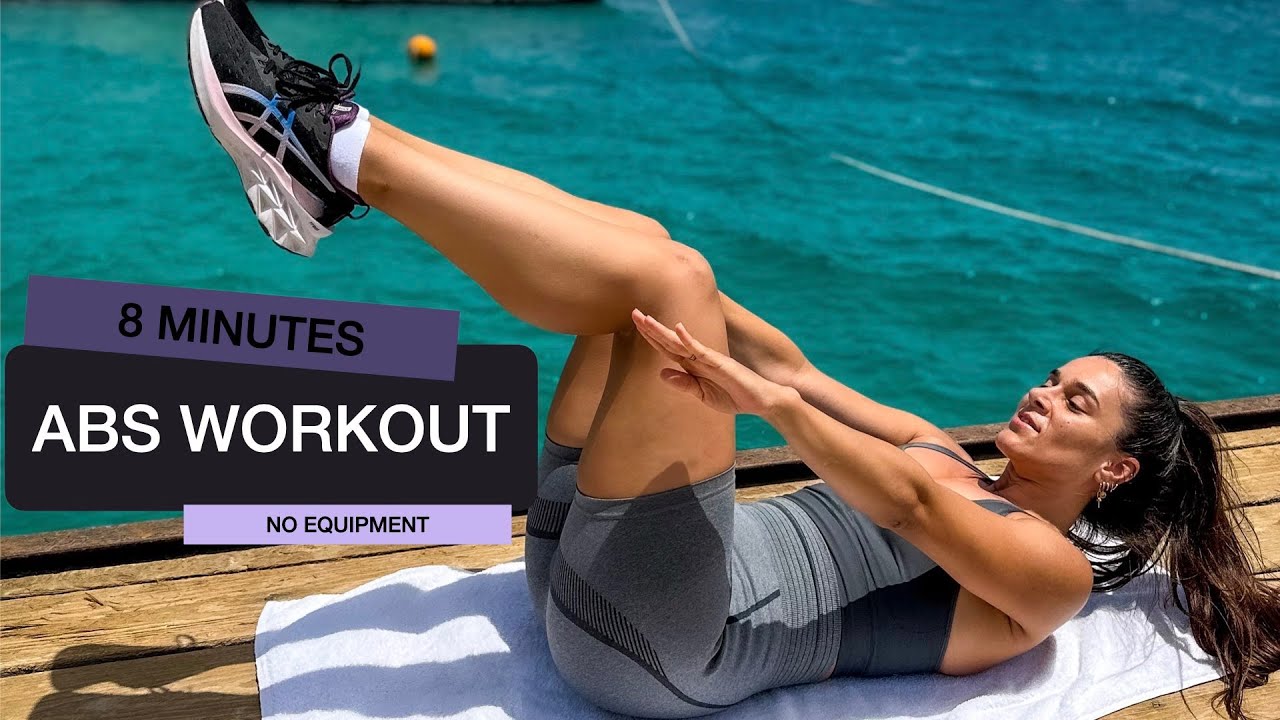 8 MIN DAILY ABS WORKOUT - No Equipment, Home Workout | Build a Strong ...