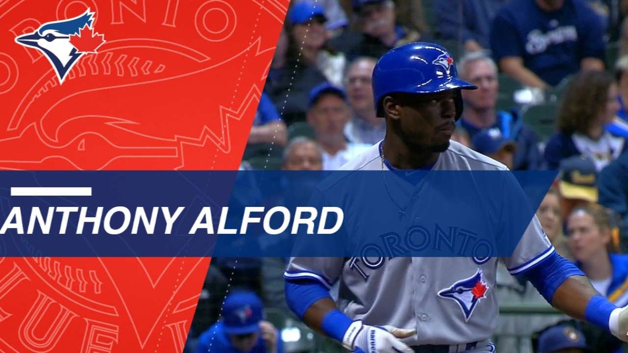 Top Prospects: Anthony Alford, OF, Blue Jays - YouTube