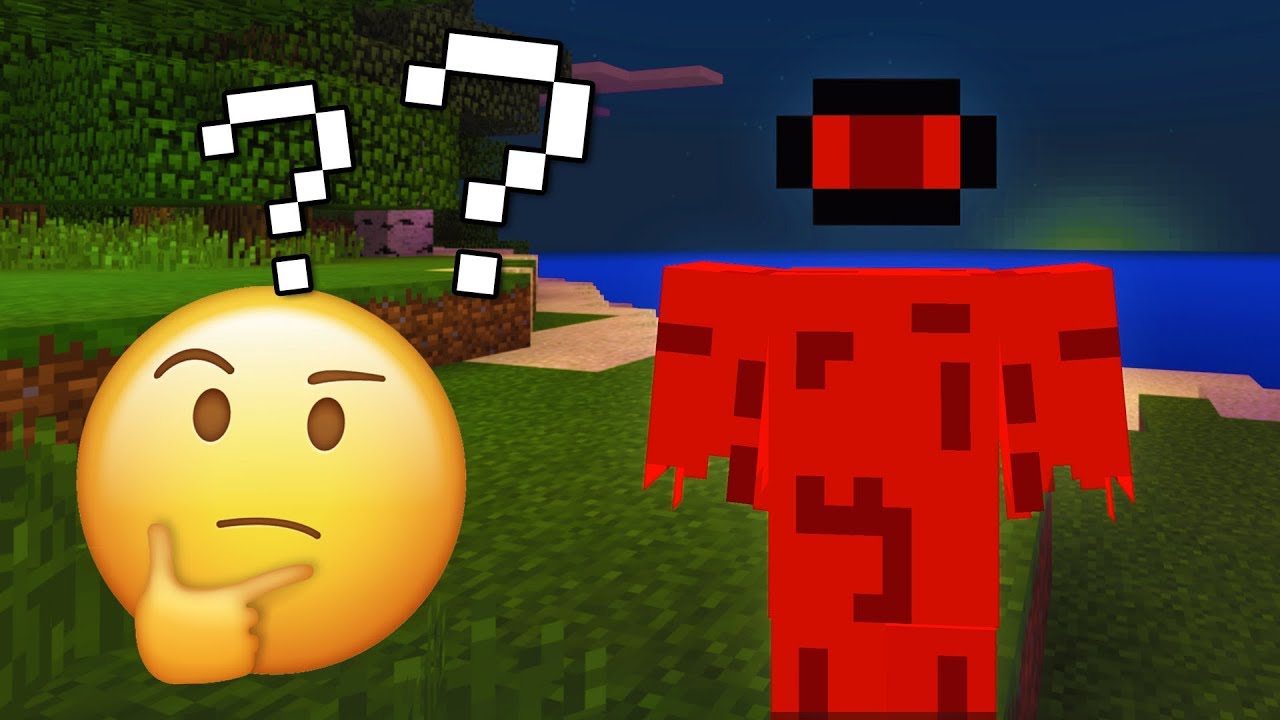 The player with only one eye in Minecraft.. (Scary 1 Red Eye ...