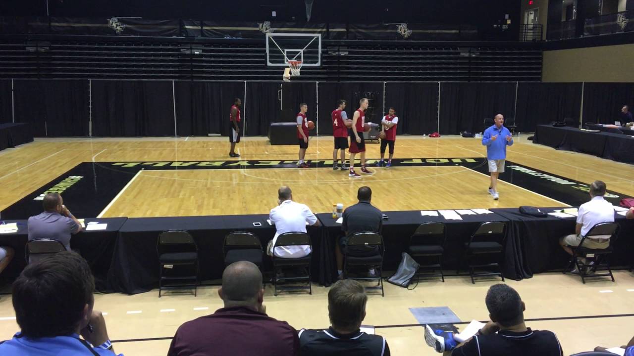 Coaching U Live 2016 Orlando - Lennie Acuff Skill Work - YouTube