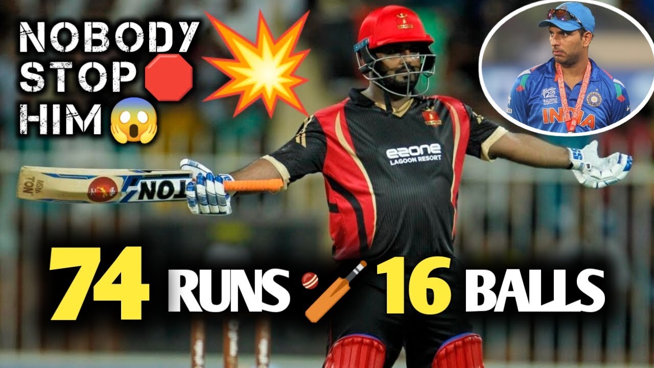 74 Runs in Just 16 Balls || This is Crazy || Unbelievable Cricket - YouTube