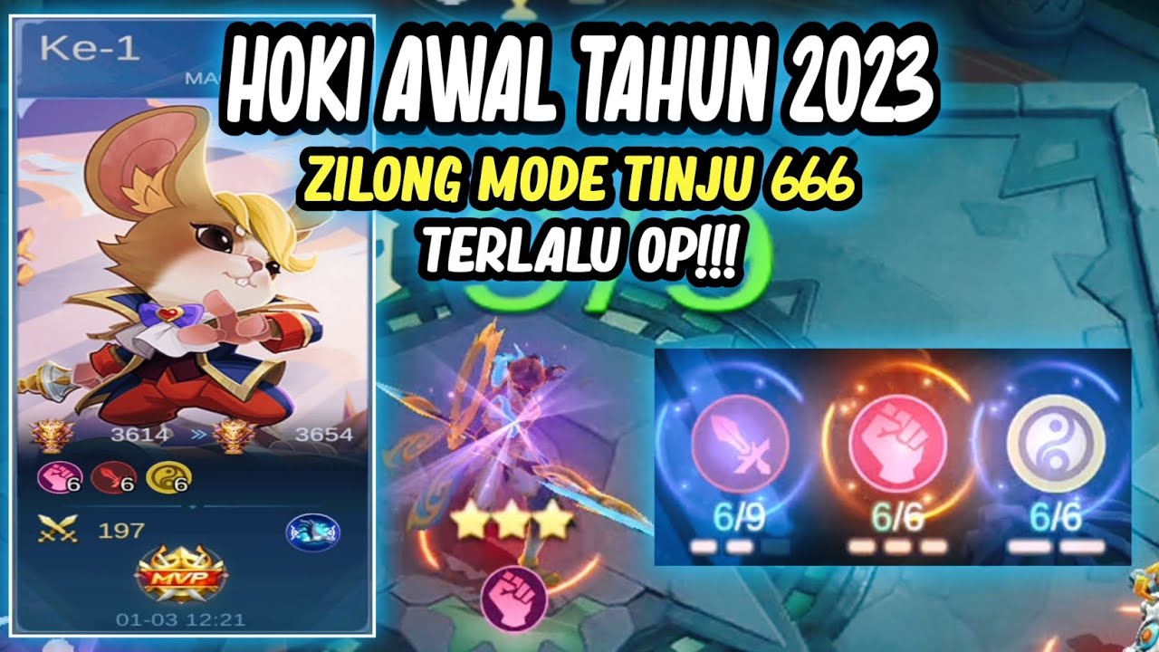 3 STAR ZILONG WRESTLER, META 666 REMY SKILL 3 MAGIC CHESS MOBILE ...