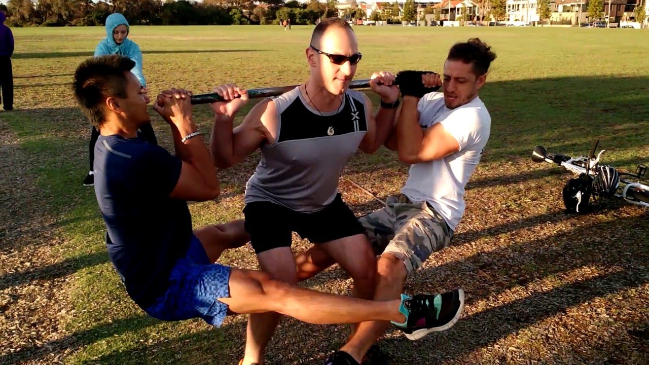 Josh The Machine - 150kg Wobbly Bar Squats - YouTube